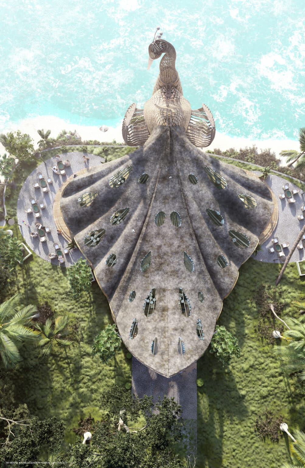 3D Designer Reimagines Buildings as Animal-Shaped Architecture