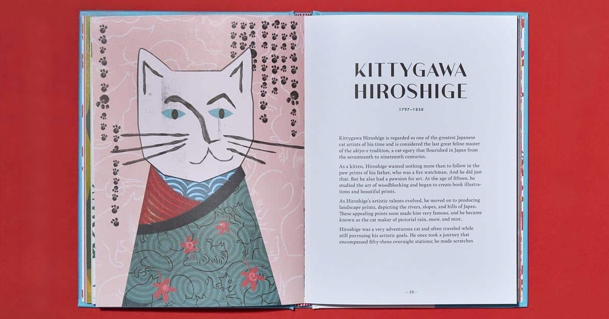 Famous Artists Are Reimagined in Cat Form in This Fun Book