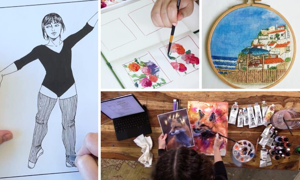 Discover Why Students Love These Online Art Classes