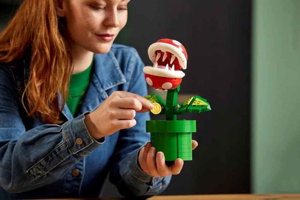 LEGO Announces a New Super Mario Piranha Plant Set