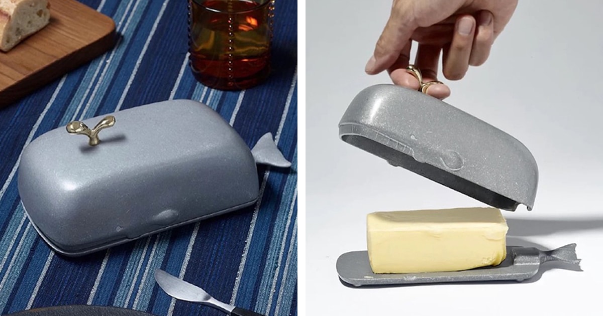 This Whale Dish Will Keep Your Butter at the Perfect Temperature