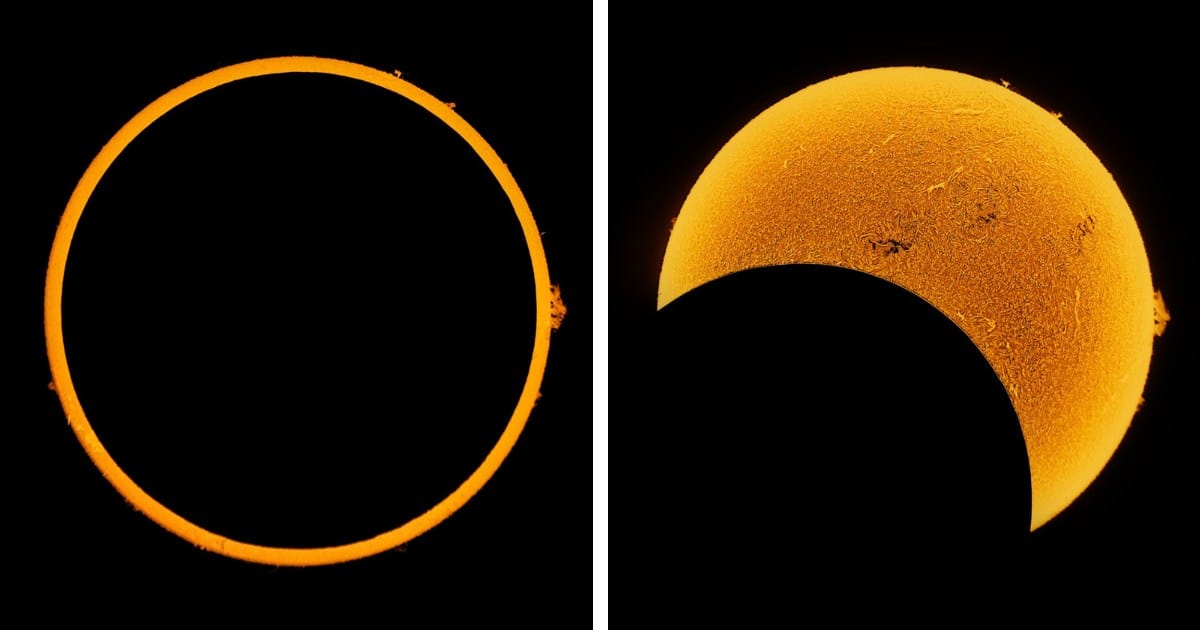 Amazing “Ring of Fire” Eclipse Captured in 8K Time-Lapse