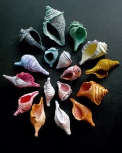 Crochet Artist Crafts Lifelike Flora and Fungi