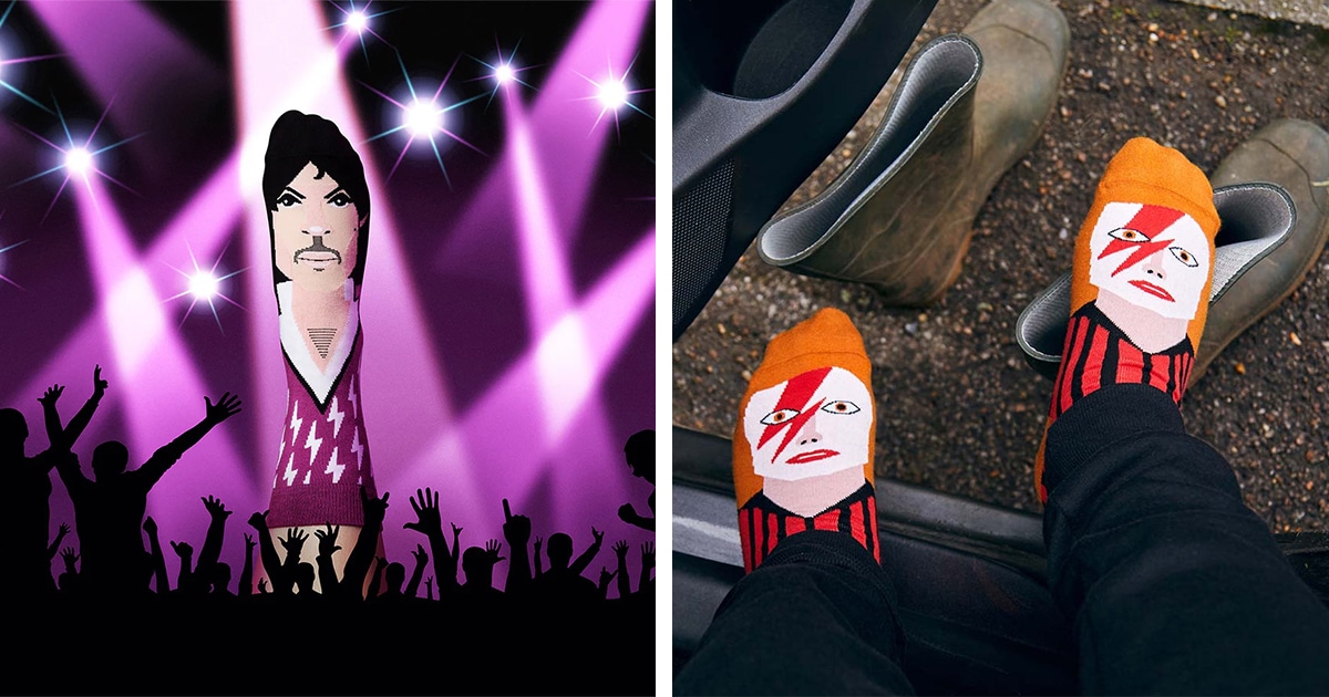These Music-Inspired Socks Will Put a Pep in Your Step