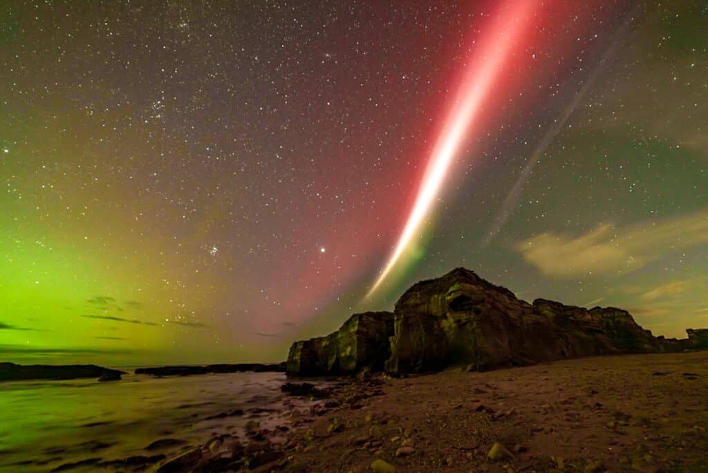 Stars Align for Photographer with this Rare Aurora Image