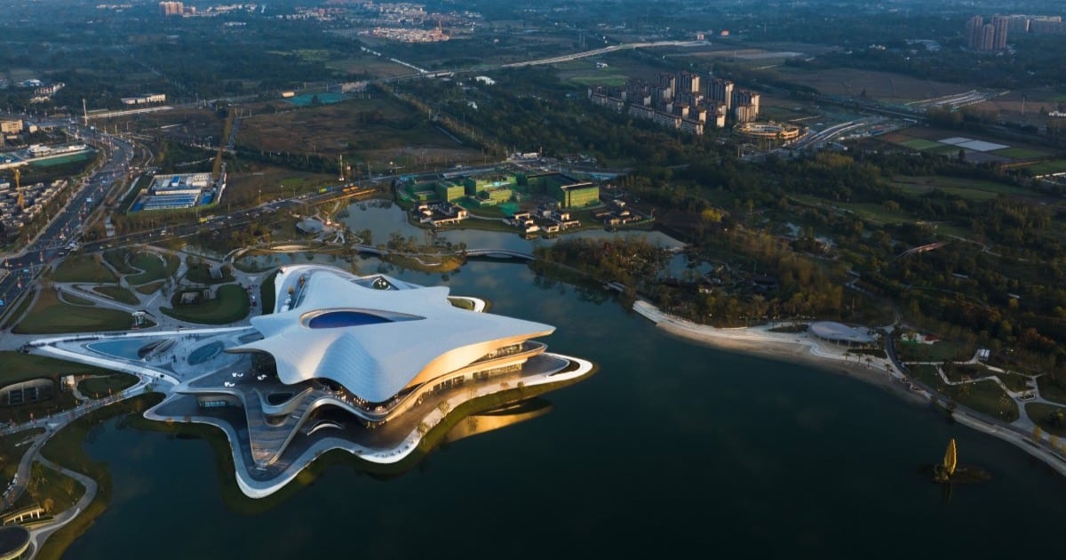 ZHA Designs China's Innovative Chengdu Science Fiction Museum