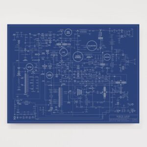 Mesmerizing Blueprint Poster Details the History of Disco Music
