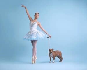 Ballet Dancers Pair With Lovable Pups and Kittens in Photo Series