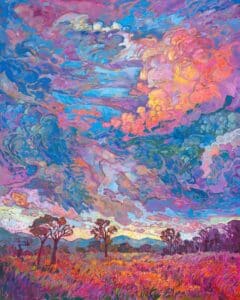 Open-Impressionist Paintings Capture Kaleidoscopic Nature Scenes