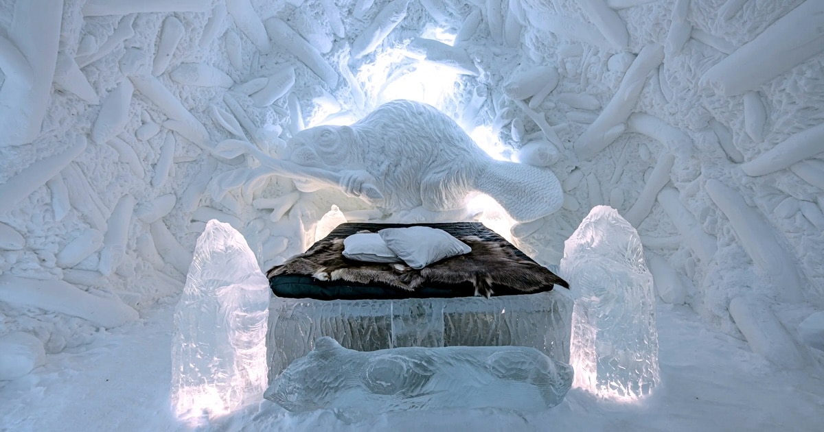 Sweden's ICEHOTEL Debutes New Sculptures Every Winter