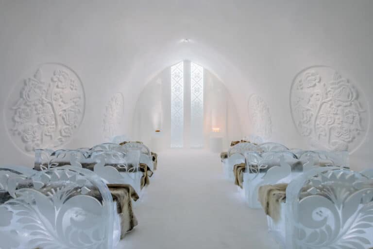 Sweden's ICEHOTEL Debutes New Sculptures Every Winter