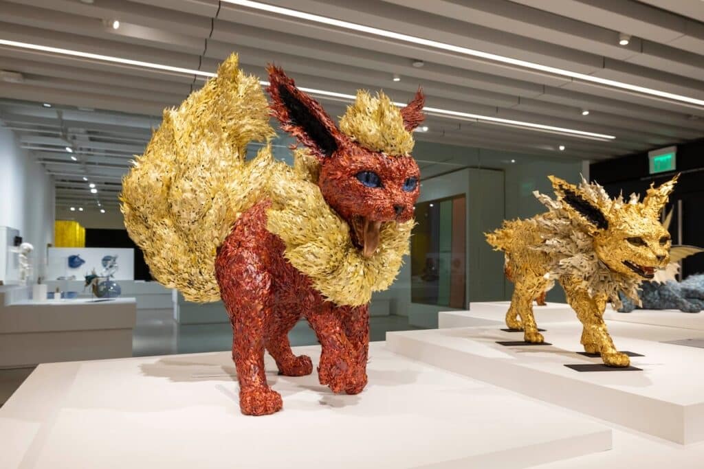 Unique Pokémon Exhibit Made With Traditional and Contemporary Japanese ...