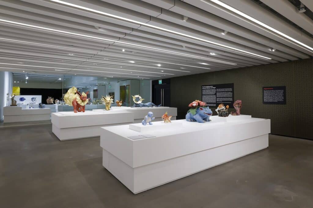 Unique Pokémon Exhibit Made With Traditional and Contemporary Japanese ...