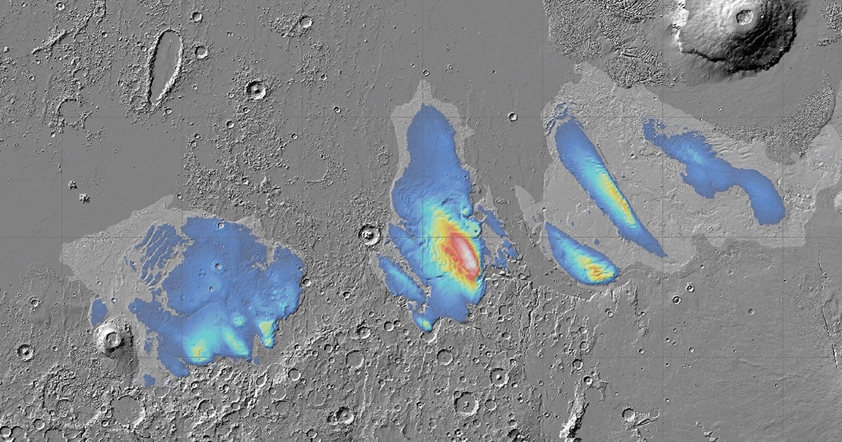 The Ice Deposits of Mars' Water Are Enormous