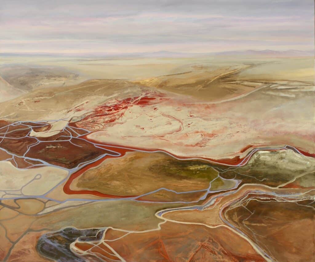 Stunning Oil Paintings That Look Like Aerial Views of Western ...