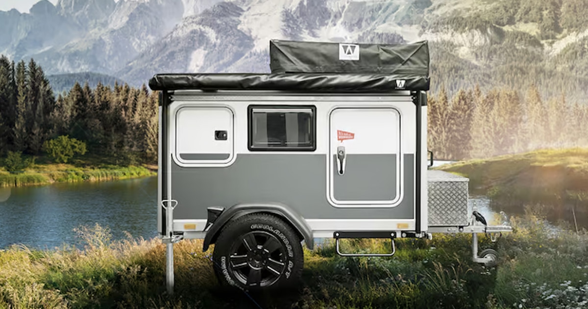 This Cube 1 Camping Trailer Is Small Enough To Fit In Your Garage