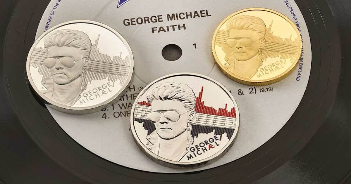 The Royal Mint Pays Tribute to George Michael With a Coin