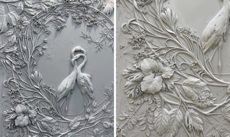 See How This Artist Carries on the Tradition of Bas-Relief Sculpture