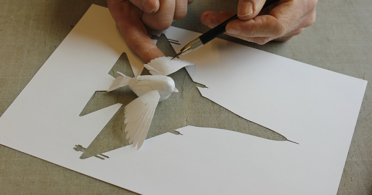 Artist Creates Stunning Miniature Sculptures Out Of Paper