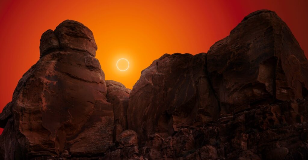 Stunning Panorama of Annular Eclipse Combines Thousands of Pics