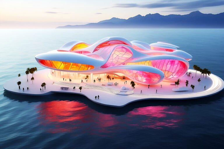 Futuristic Floating Glass Museum Is an Homage to Venice
