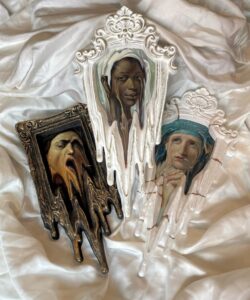 Dark and Mysterious Paintings Designed To Look like Melting ...