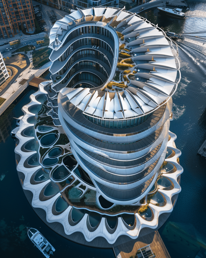 Dreamy Floating Spiral Architecture Inspired by the Golden Ratio | My ...