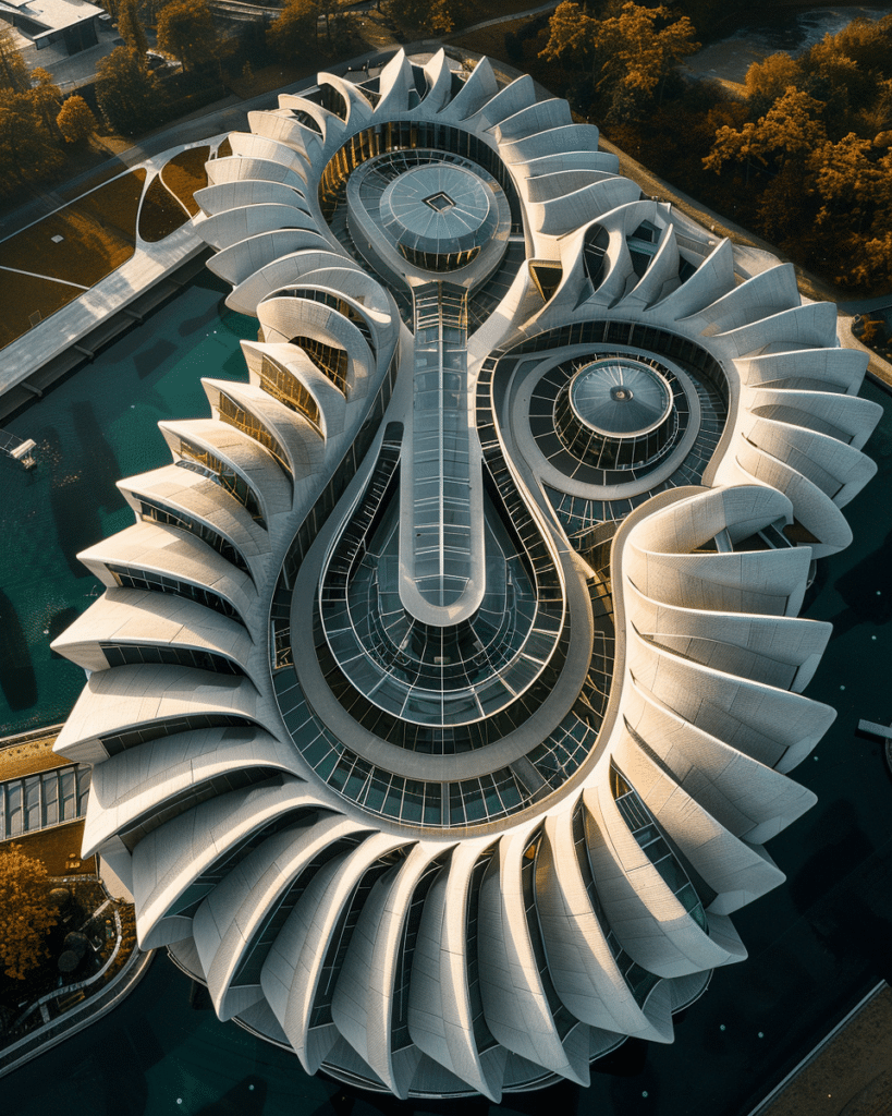 Dreamy Floating Spiral Architecture Inspired by the Golden Ratio | My ...