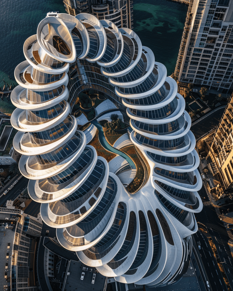 Dreamy Floating Spiral Architecture Inspired by the Golden Ratio | My ...