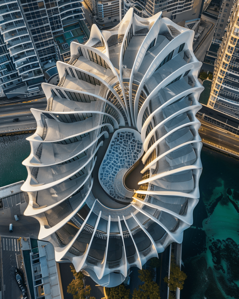 Dreamy Floating Spiral Architecture Inspired by the Golden Ratio | My ...