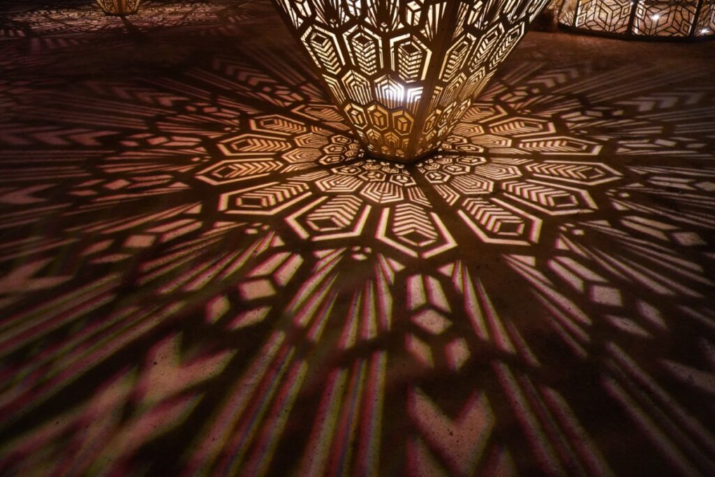 HYBYCOZO’s Largest Ever Geometric Light Installation Opens at Sensorio ...