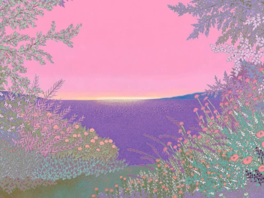 Delightful Oil Paintings Showcase Color and Texture of Nature