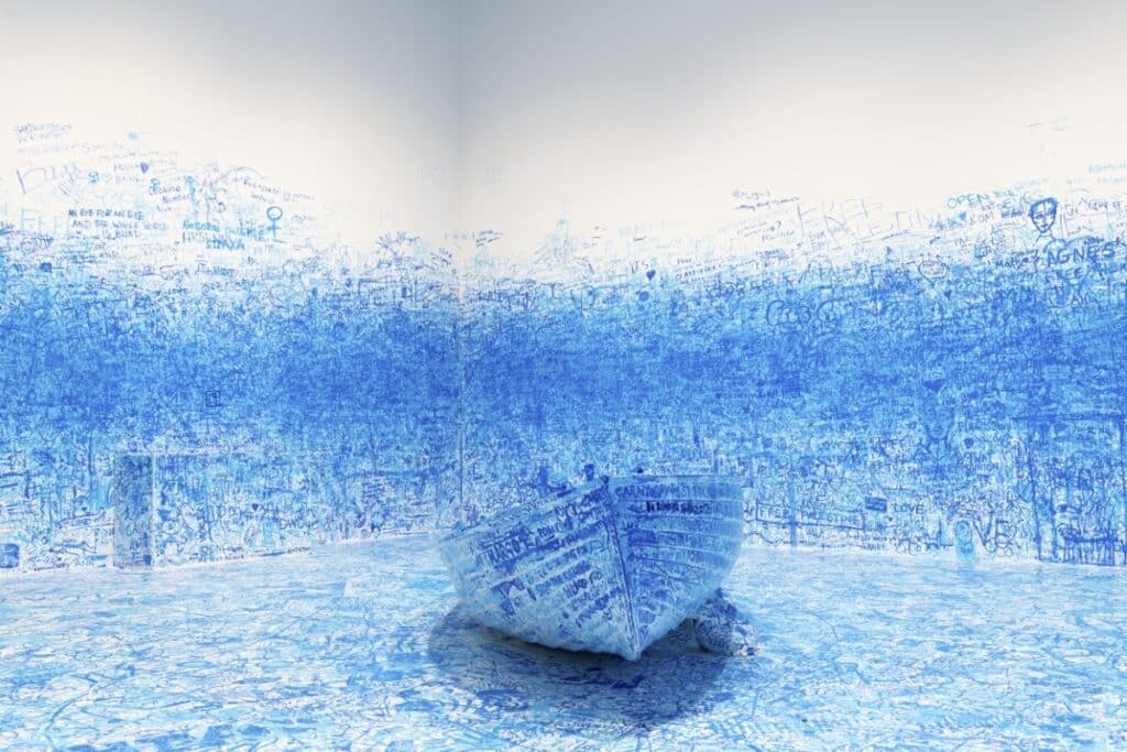 Yoko Ono’s ‘Refugee Boat’ Invites Visitors To Participate and Spreads a ...