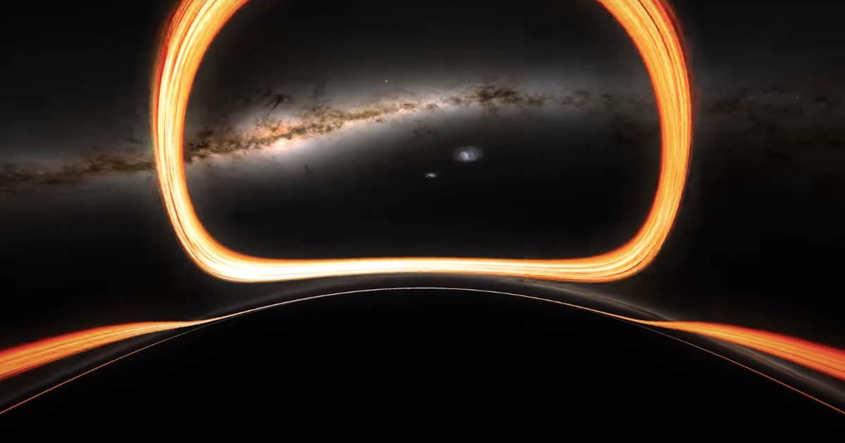 NASA Shows What It Looks Like to Fly into a Black Hole