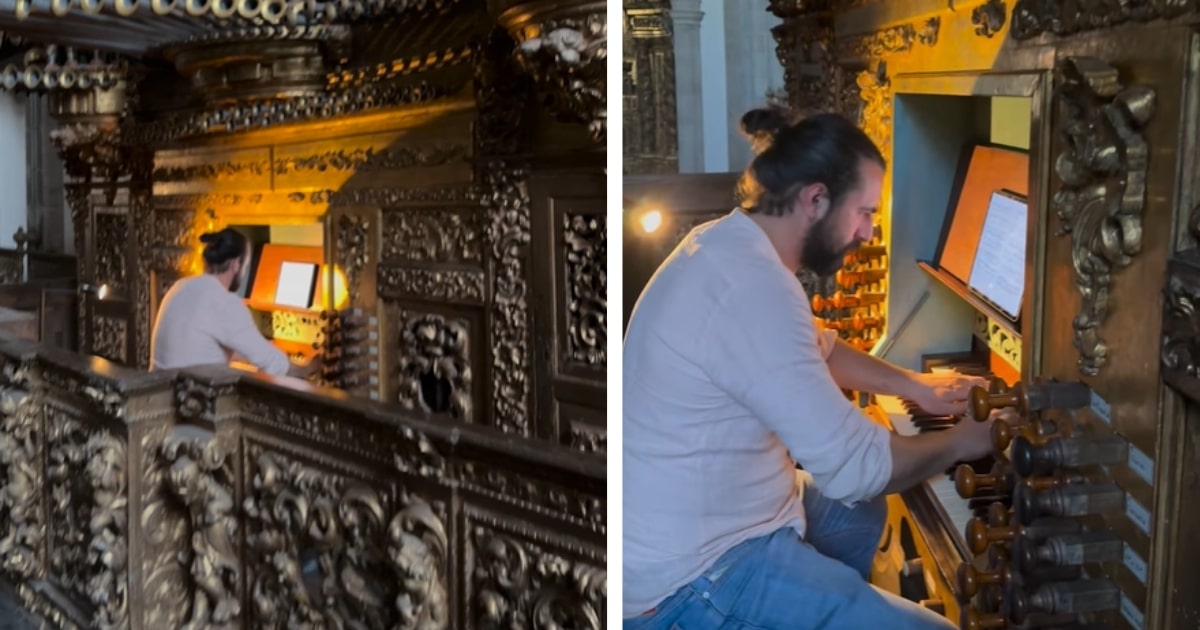 Italian Concert Organist Dazzles With Magical Performances