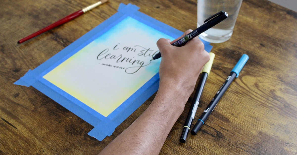 4 Projects to Use Hand-lettering For