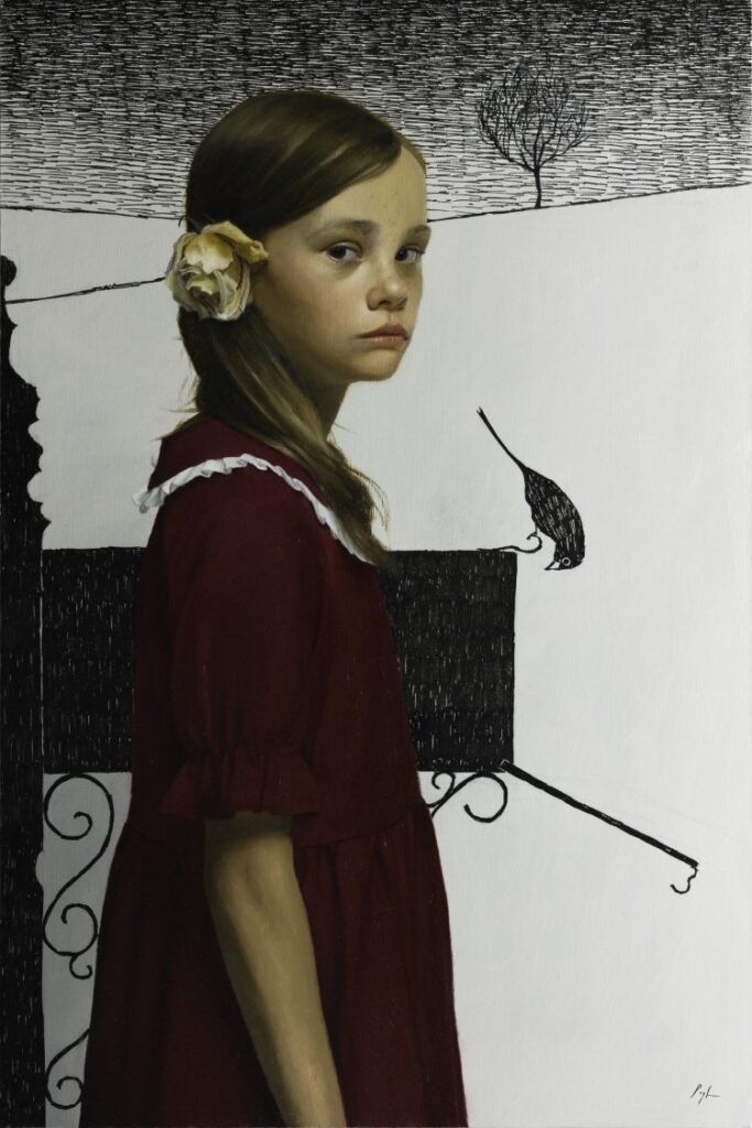 Stunning Oil Paintings of Mysterious Children Lost in Thought | My ...