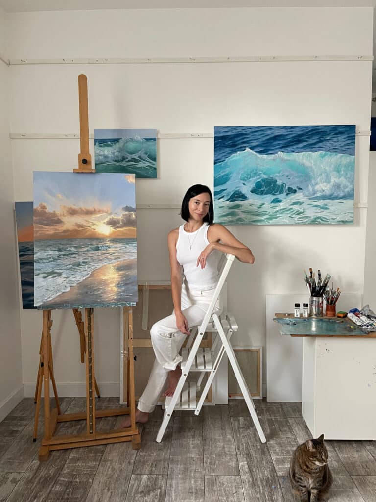 Ukrainian Artist Captures the Beauty and Power of the Ocean in Sweeping Oil Paintings | My ...
