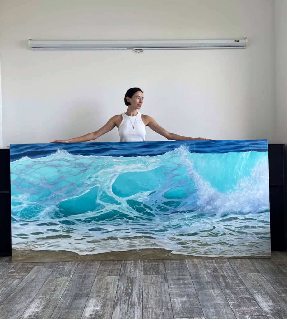 Ukrainian Artist Captures the Beauty and Power of the Ocean in Sweeping Oil Paintings | My ...