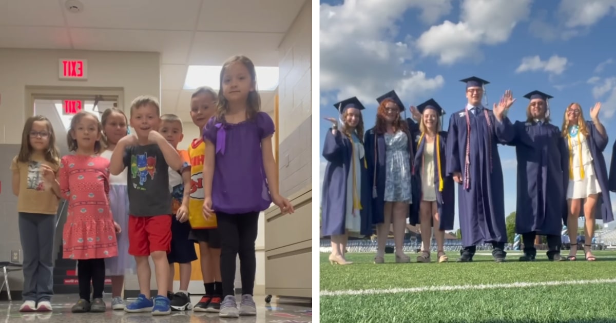 Touching High School Graduation Vid Shows How Fast Time Flies