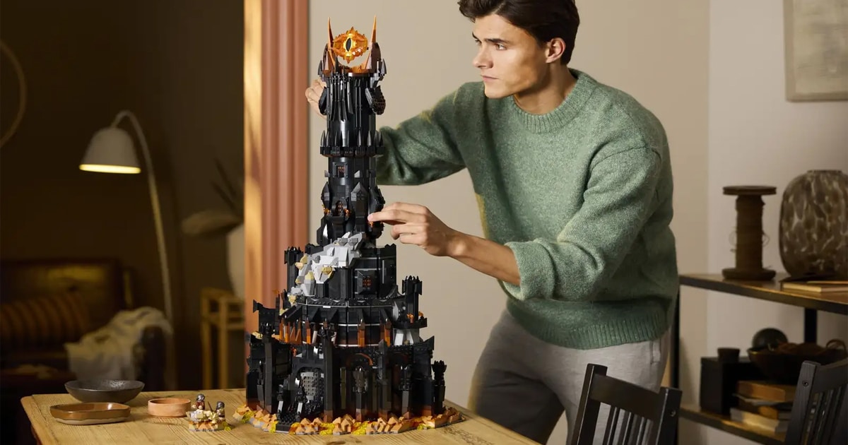 ‘Lord of the Rings’ Dark Tower LEGOs Bring Mordor to Your Home