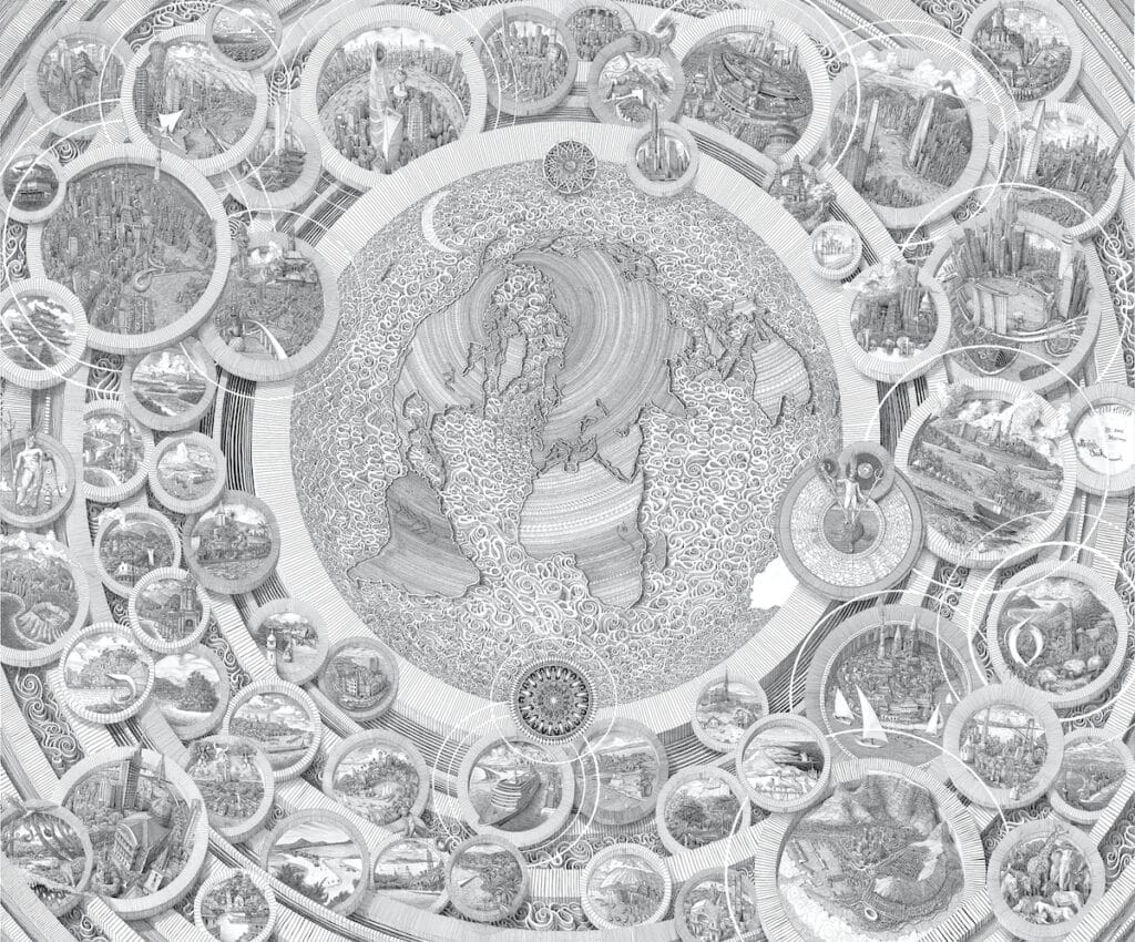 Artist Spends 10 Years Drawing His Incredible Adventures Onboard a ...