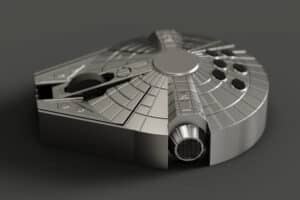 Make Your Own 3D Printed Millennium Falcon Wireless Mouse