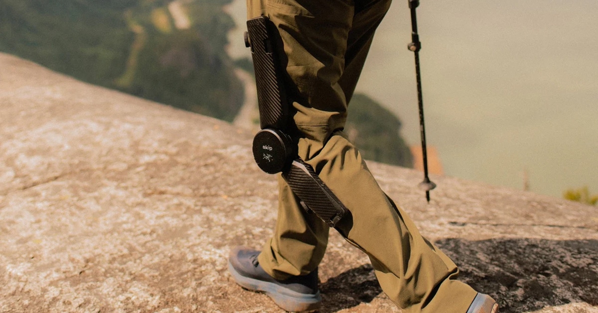Motor-Powered Exoskeleton Hiking Pants Give a Walking Boost