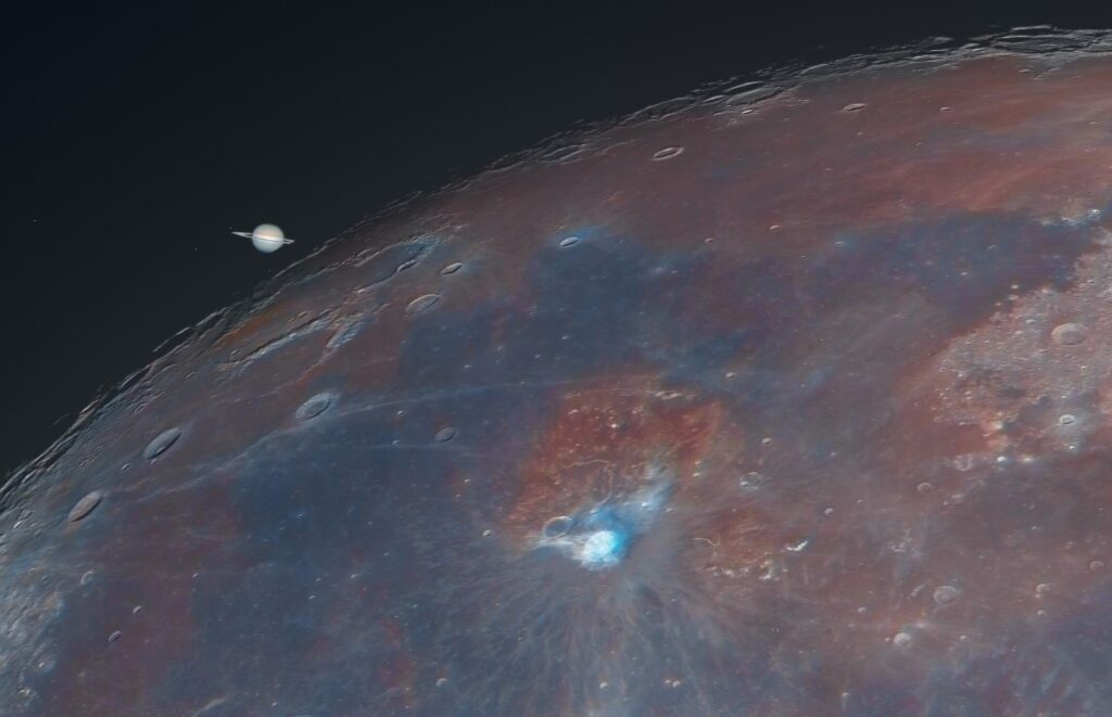 Wonderful High Resolution Photo of Saturn's Lunar Occultation