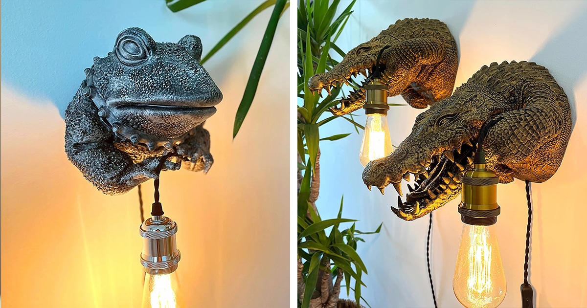 Animal Lamps Bring the Charm of Real Creatures to Your Space