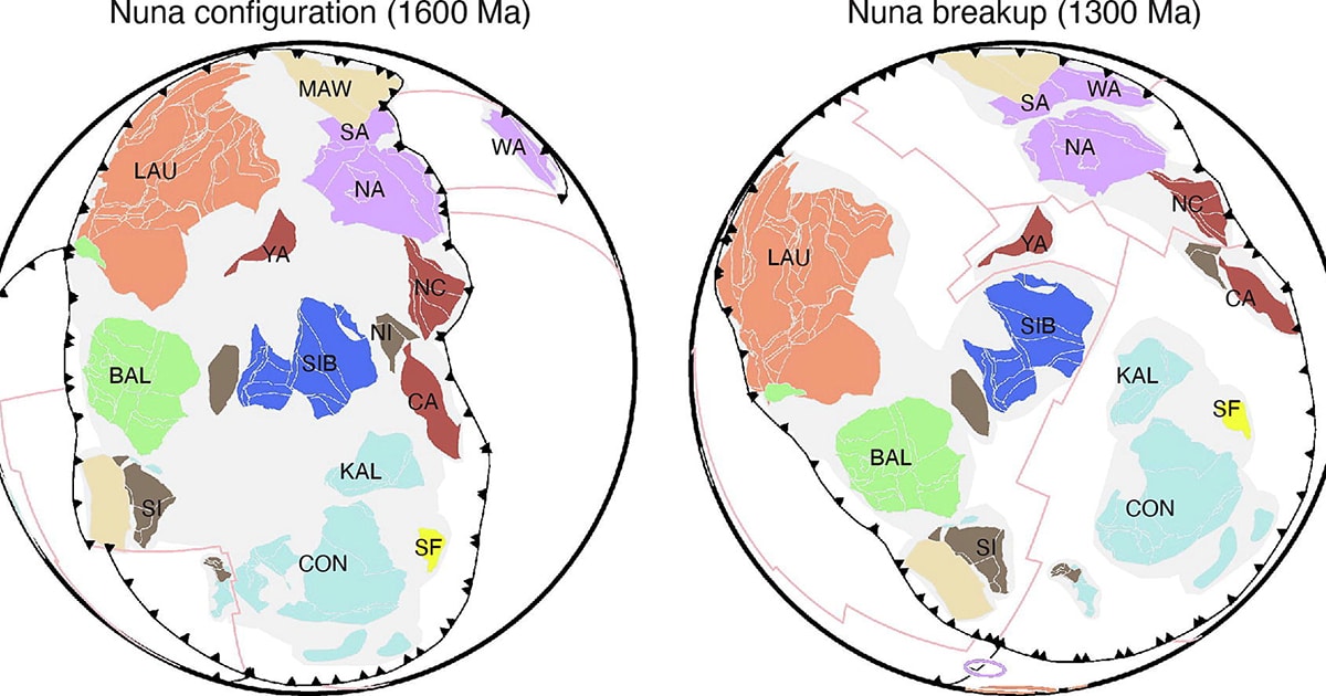 Mesmerizing Video of Earth’s Tectonic Plates Over 1.8 Billion Years