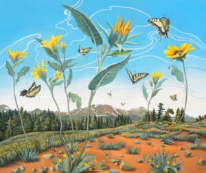 Psychedelic Landscape Paintings Capture the Spirit of the Sierra Nevada ...