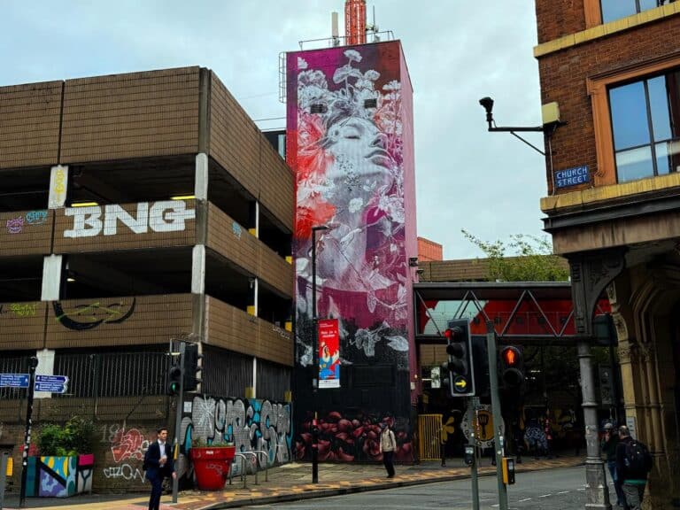Vibrant New Mural Celebrates Manchester's Northern Quarter