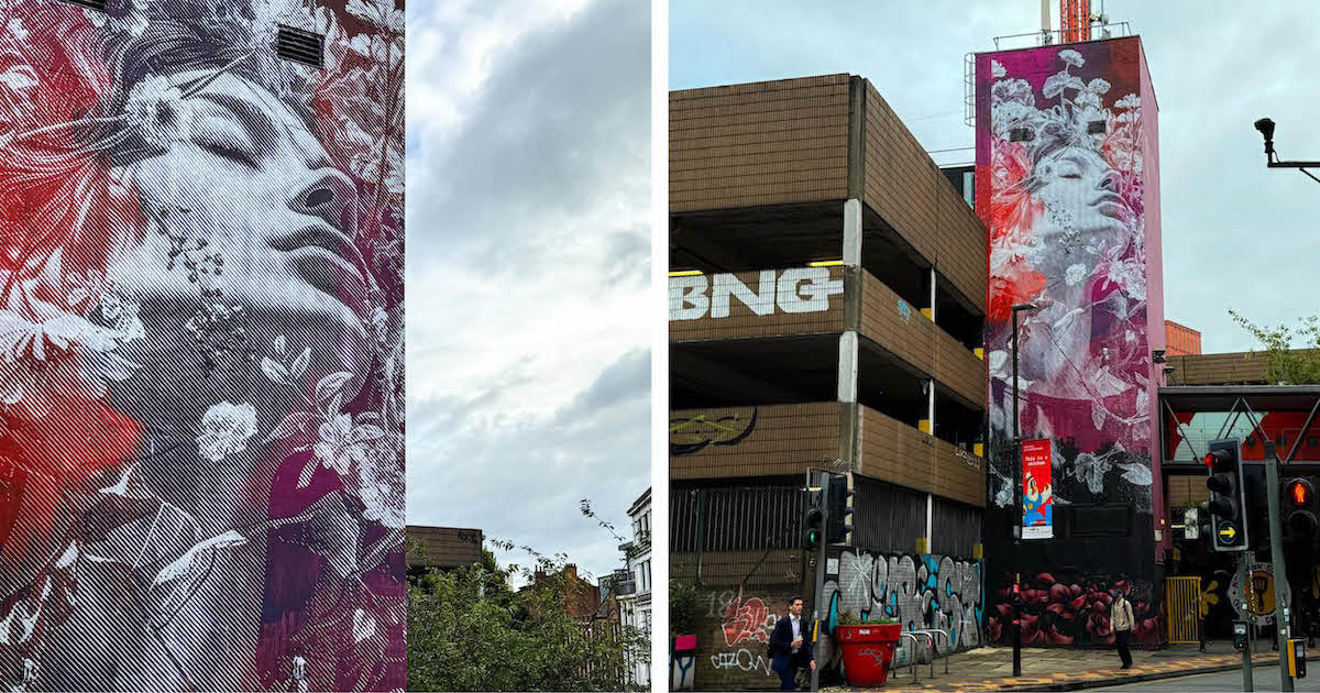 Vibrant New Mural Celebrates Manchester's Northern Quarter